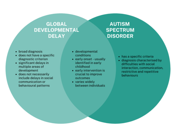 The Differences: Global Developmental Delay and Autism The Differences: Global Developmental Delay and Autism
